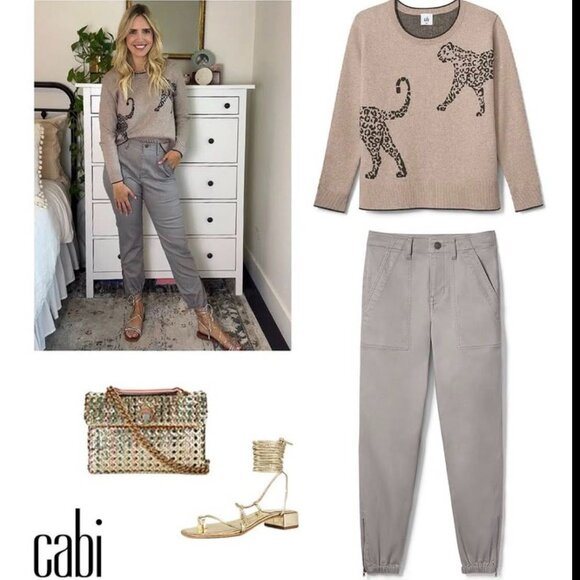 CAbi | Pants & Jumpsuits | Cabi 4697 Compass Pant Fall 223 Gray Size 0 ...